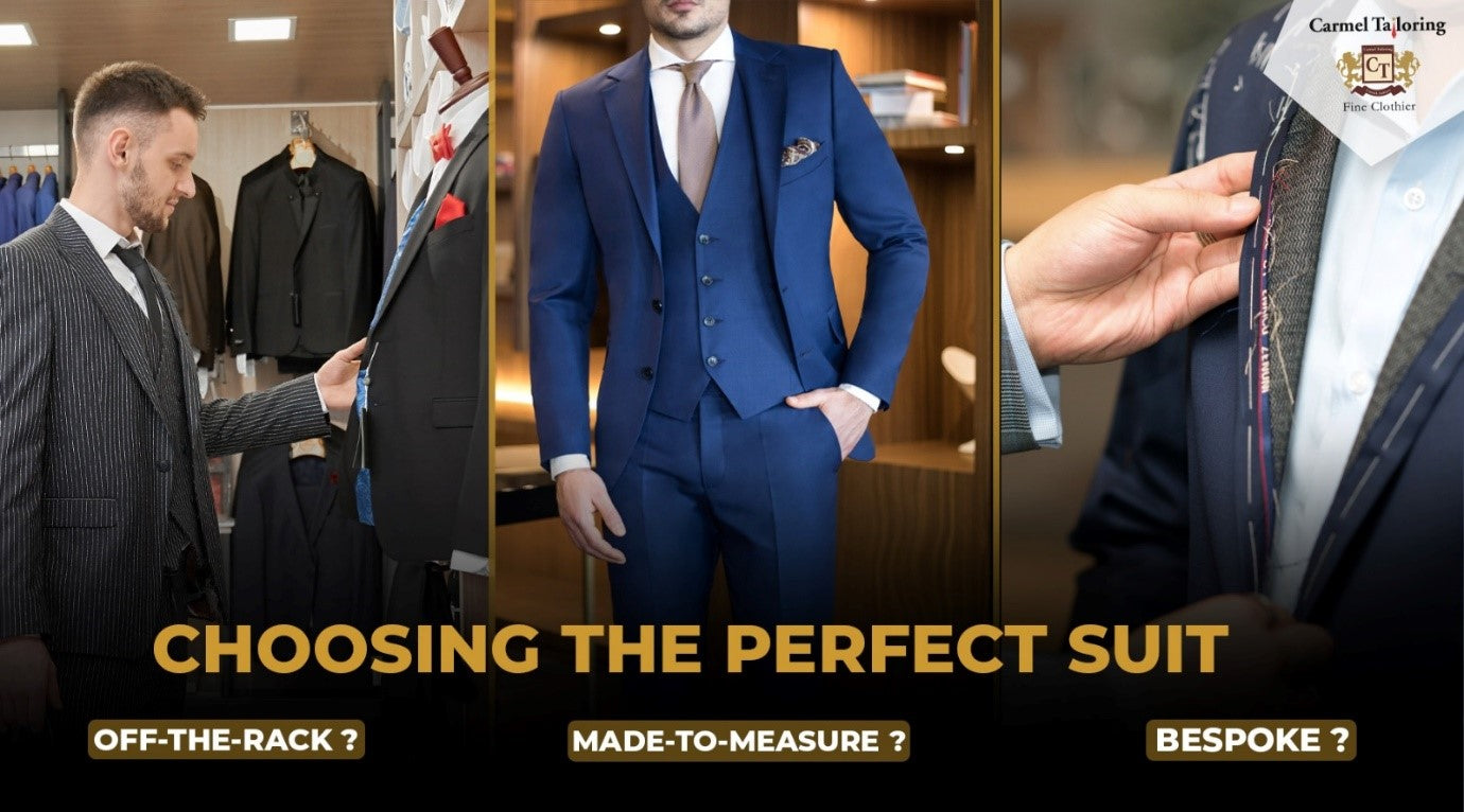 CHOOSING THE PERFECT SUIT: BESPOKE CUSTOM SUIT, MADE TO MEASURE, OR OF ...